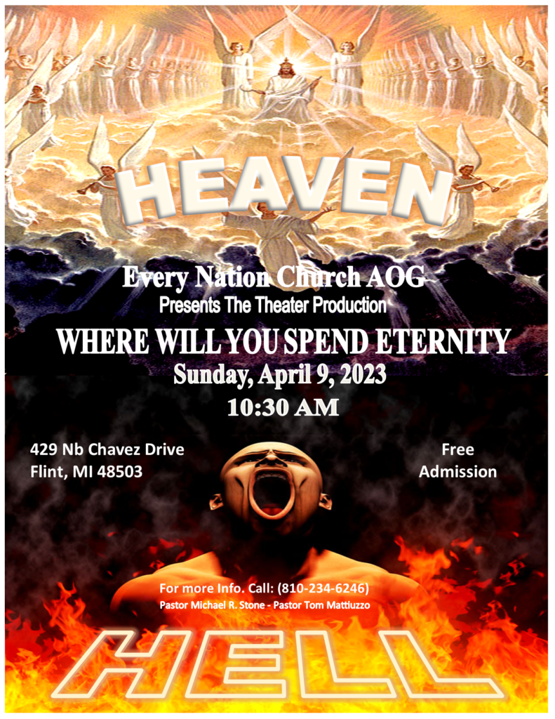 Heaven or Hell: Where will you spend eternity? – Every Nation Church